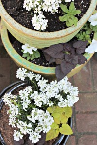 Five Minute Friday- Stacked Flower Pots - Southern State of Mind Blog ...