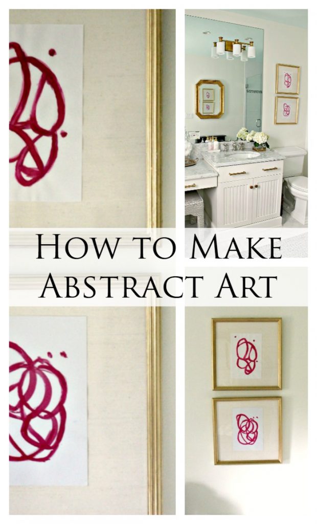 How to Make Abstract Art- Simple Tutorial Anyone Can Do!