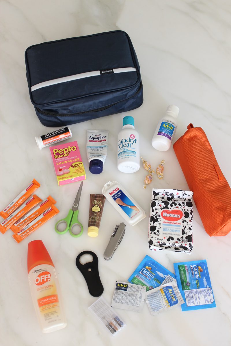 20 Minute Organizing || Prepping Our Family Travel Emergency Kit ...