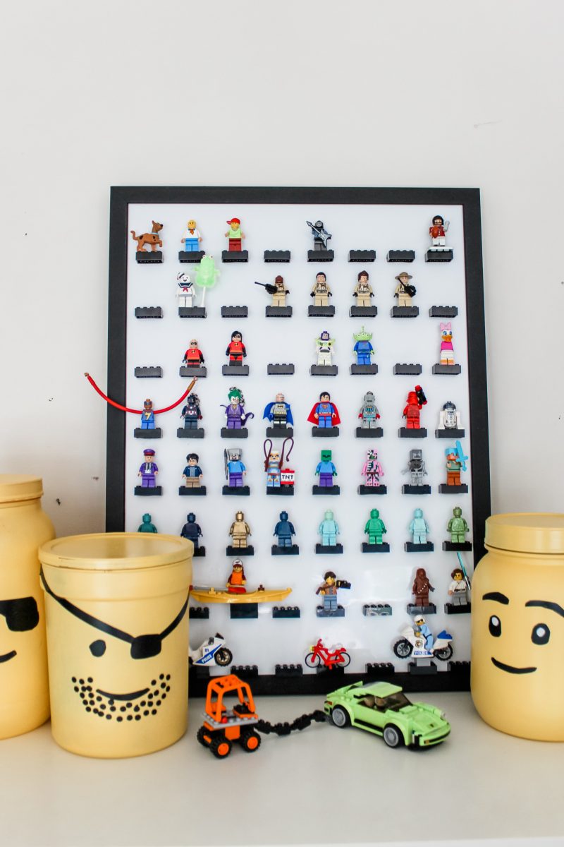 LEGO Nook || How We Made Our Own LEGO Minifigure Display Frame ...