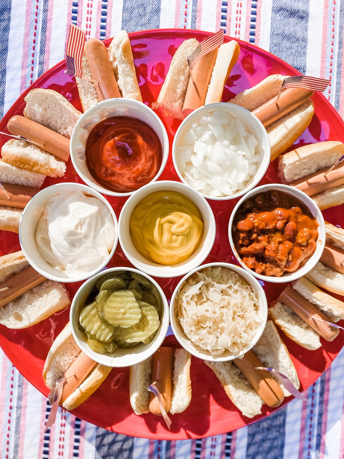 CELEBRATE || Red, White & Blue Hot Dog BBQ - Southern State of Mind ...