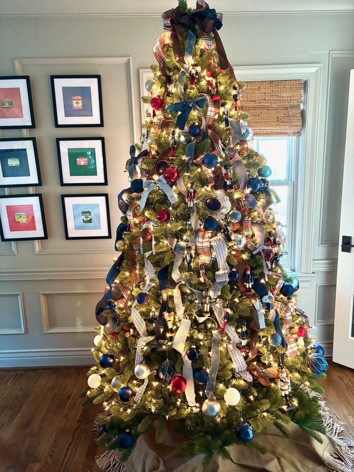 Oh Preppy Christmas Tree - Southern State of Mind Blog by Heather